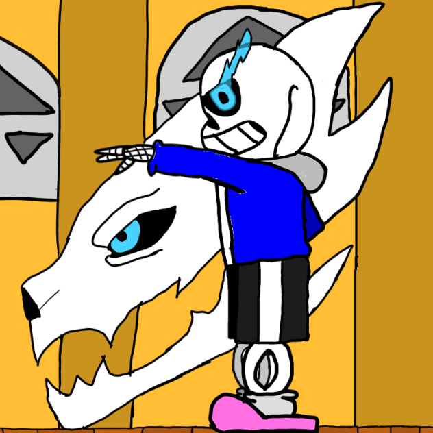 sans battle - ibisPaint