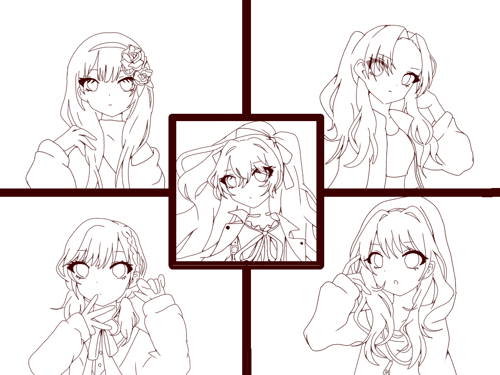 ZOZOコラボ ニーゴ - ibisPaint