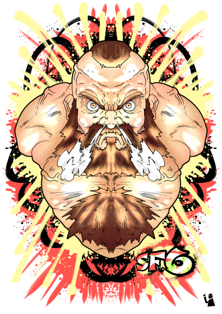 sf6 zangief - ibisPaint