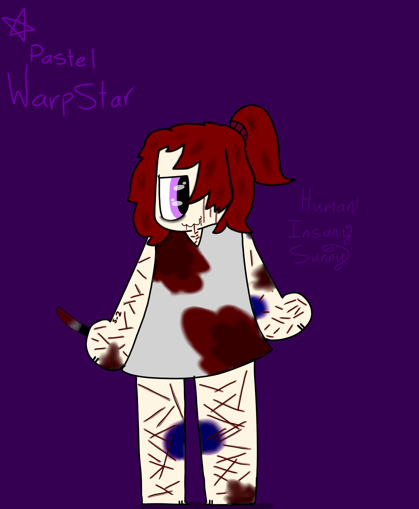 Human!Insanity!Sunny (speedpaint) - ibisPaint