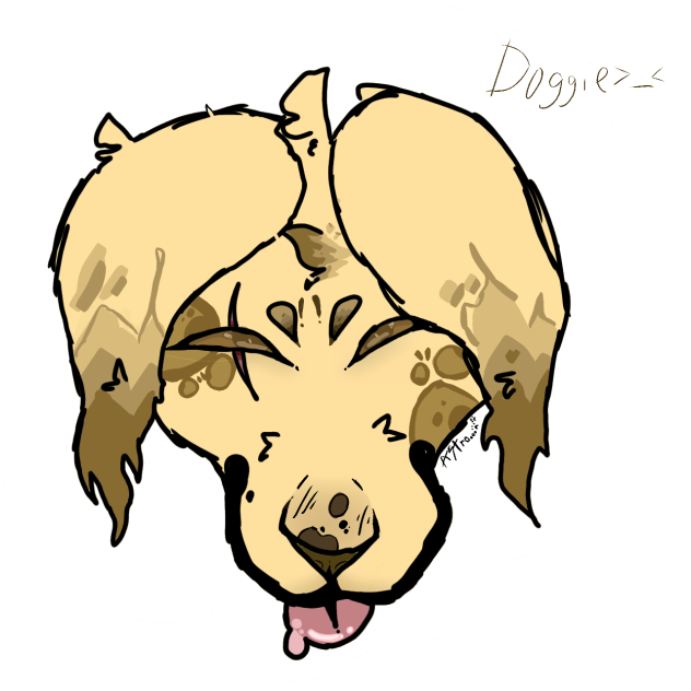 Floppy ears doggie🐾🐶 - ibisPaint