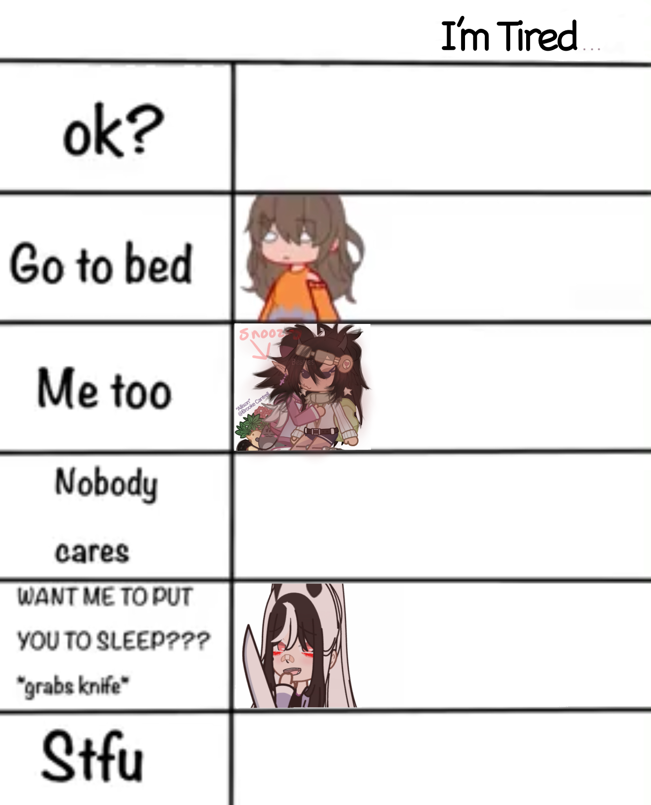 I’m Tired… (Collab) - ibisPaint