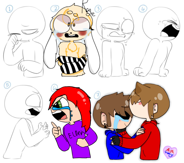 Sad collab - ibisPaint