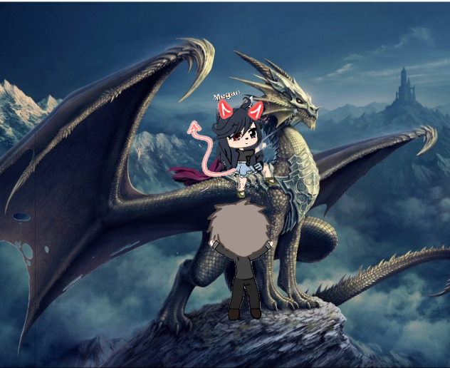 gacha dragon power - ibisPaint