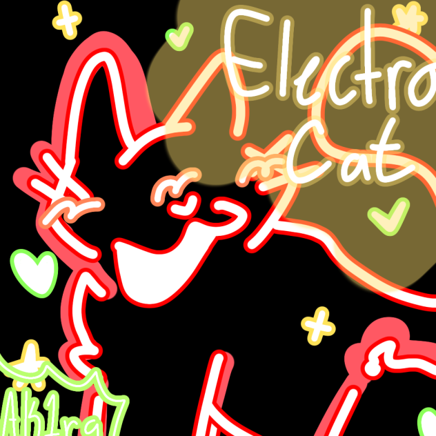 Electro Cat - ibisPaint