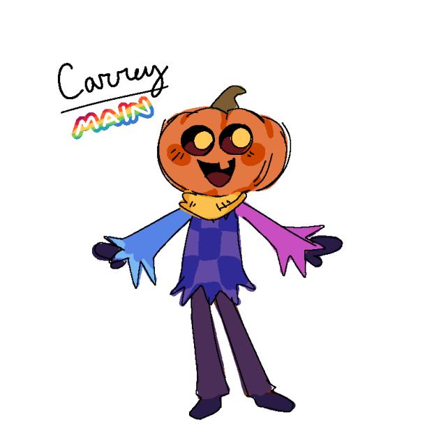Carrey the Scarecrow - ibisPaint