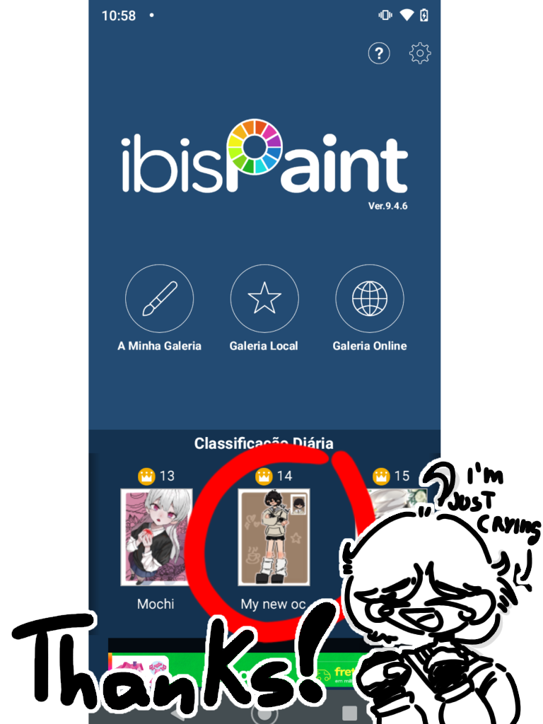 AWE THANKS GUYS! - ibisPaint