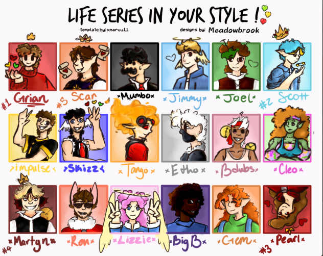 Life Series In YOUR style - ibisPaint