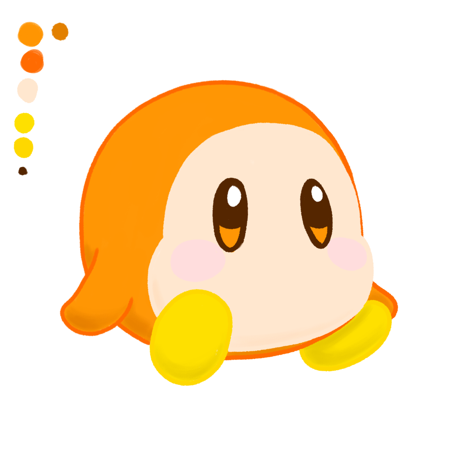 drawing waddle dee - ibisPaint