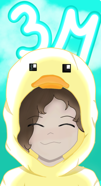 Skeppy 3 million wallpaper - ibisPaint