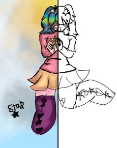 Coloring page or color collab ⭐ - ibisPaint