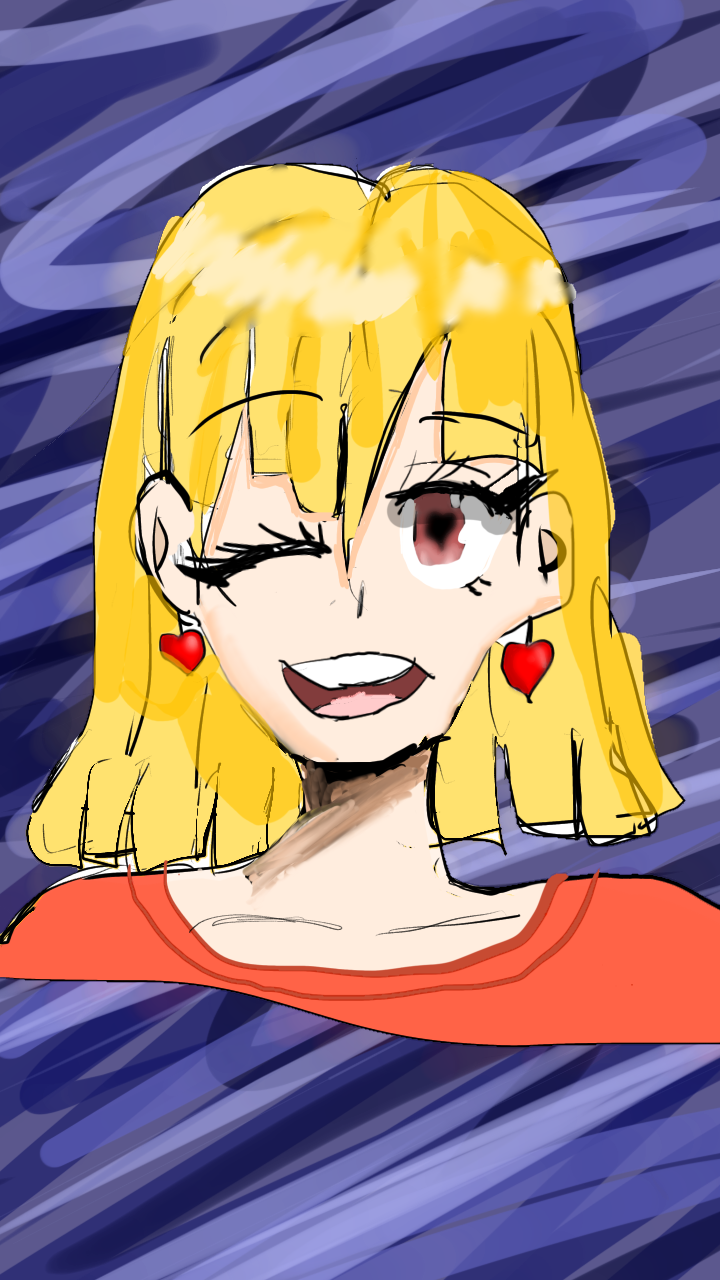 Random Anime oc I try - ibisPaint