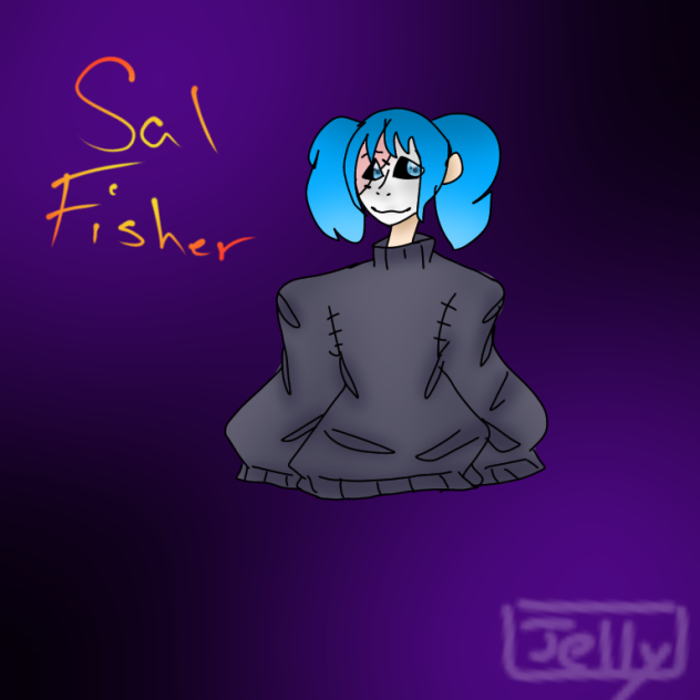 Sal Fisher from Sally face - ibisPaint