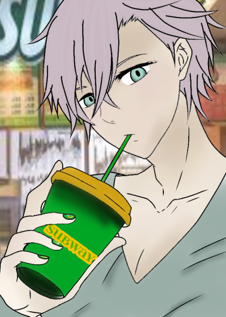 sabu likes subway - ibisPaint
