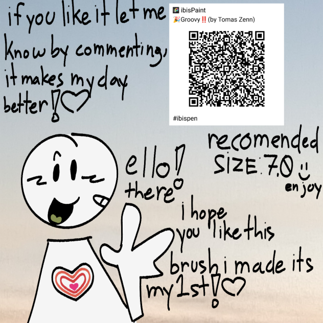 My first brush💚 - ibisPaint