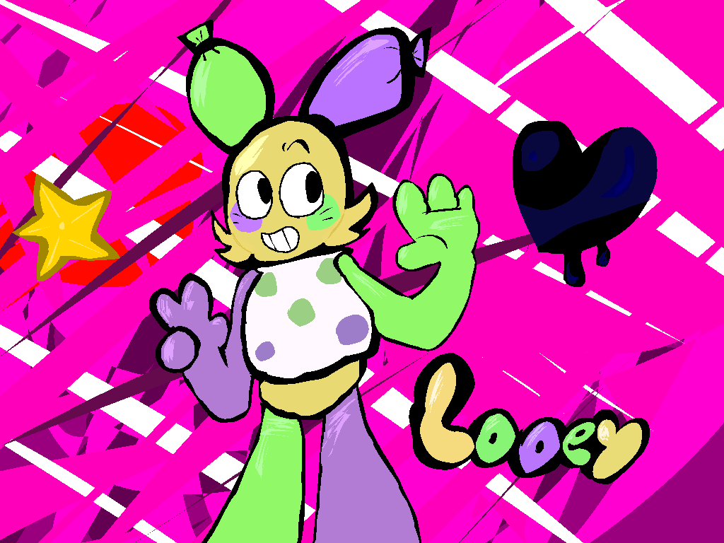 Lasso Art - Looey! - ibisPaint