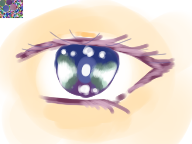 Eye animation - ibisPaint