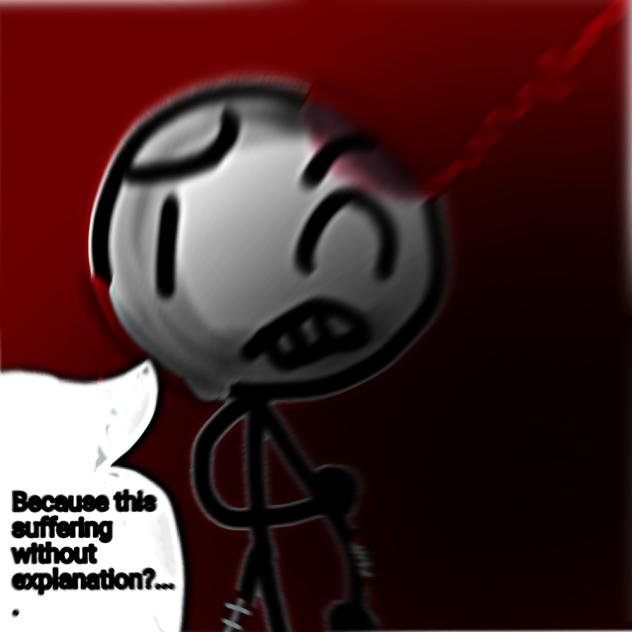 Gore on a poor and innocent Stickman - ibisPaint