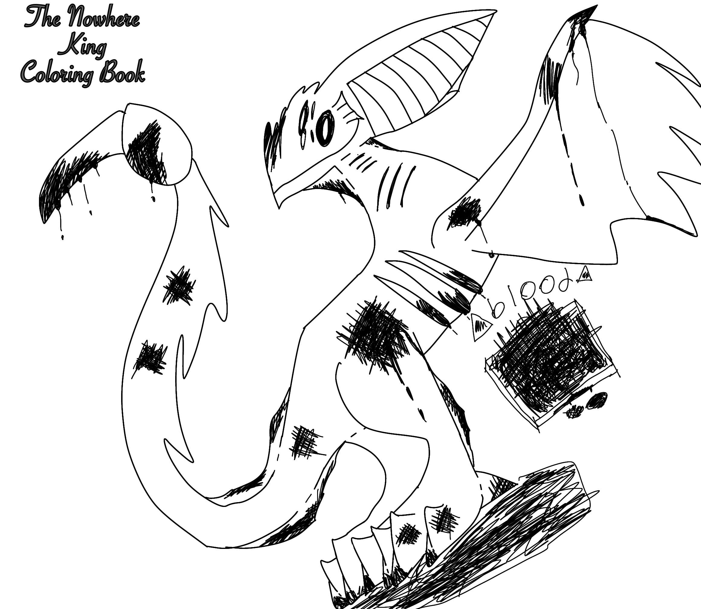 The Nowhere King Coloring Book [Page 1] - ibisPaint