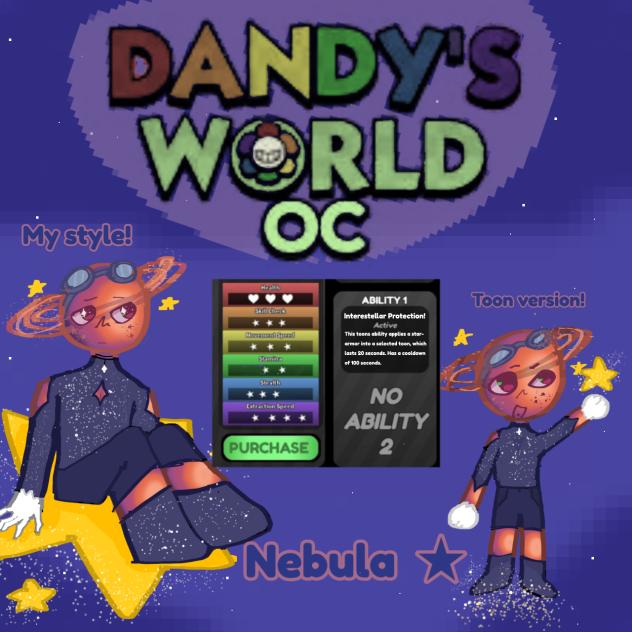 My Dandy’s World OC, Nebula! ★ - ibisPaint