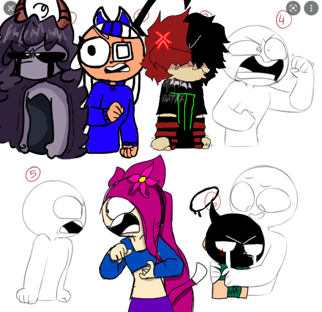 angry collab. - ibisPaint