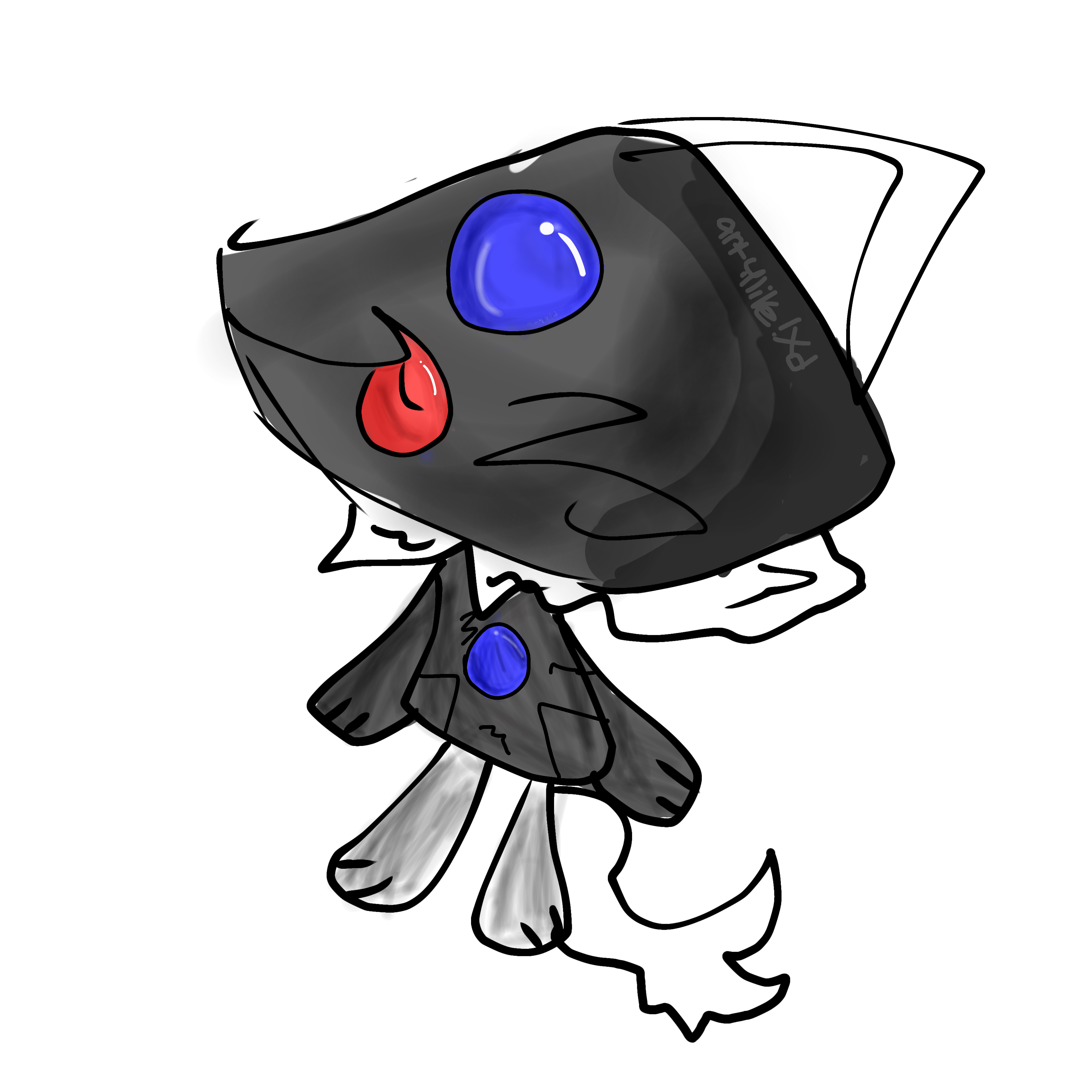 Cute protogen! - ibisPaint