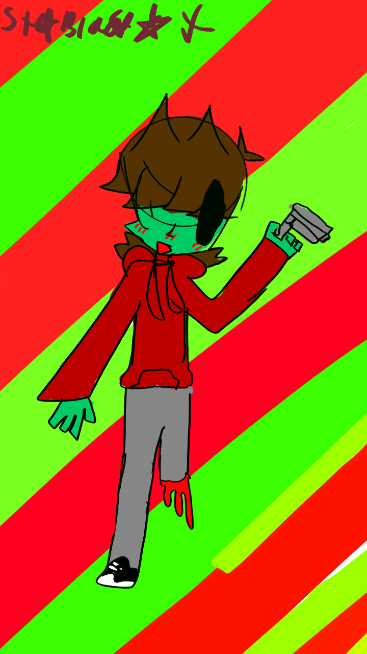 zombie tord - ibisPaint
