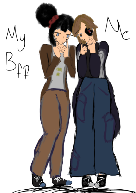 My bff -me - ibisPaint