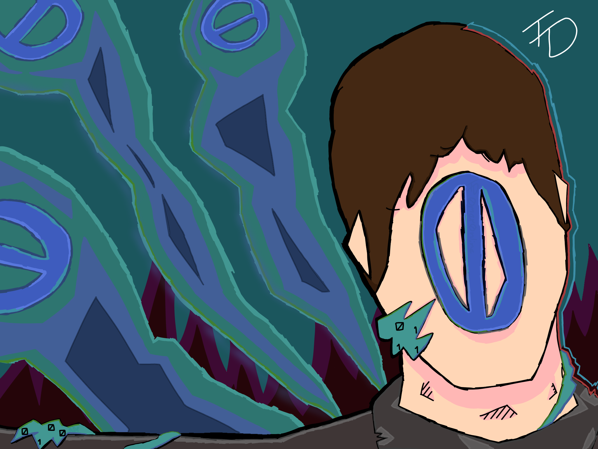 My first ever OC - ibisPaint