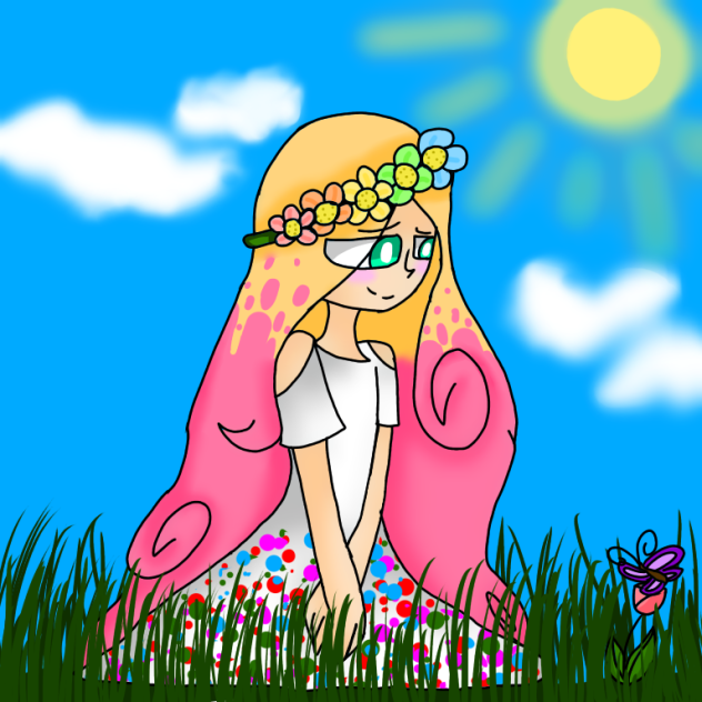 I love flowers remake - ibisPaint