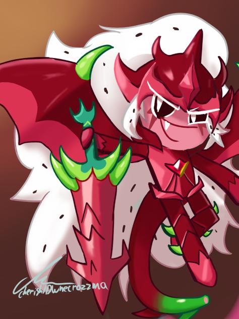 Pitaya dragon cookie - ibisPaint