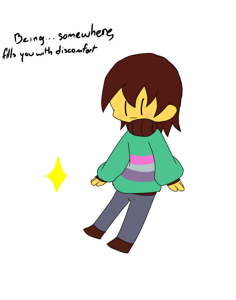 Undertale; Filled with Discomfort - ibisPaint
