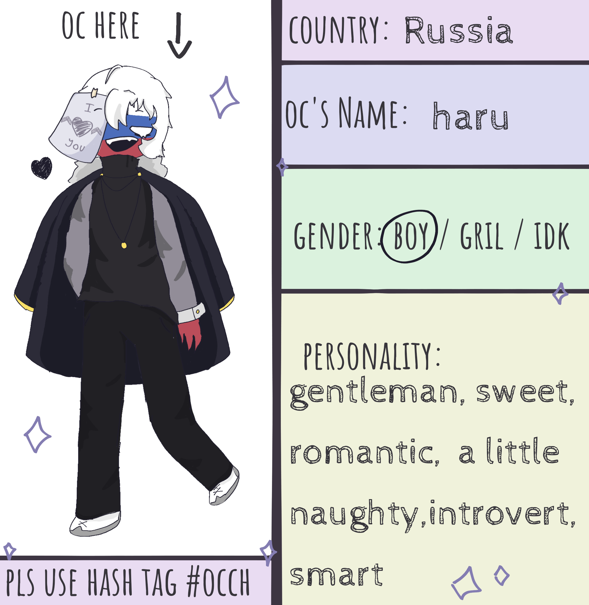 oc profile ♡ - ibisPaint