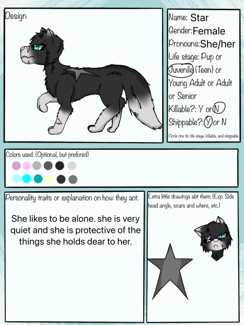 Oc for following the stars - ibisPaint