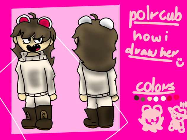 The way I draw her - ibisPaint