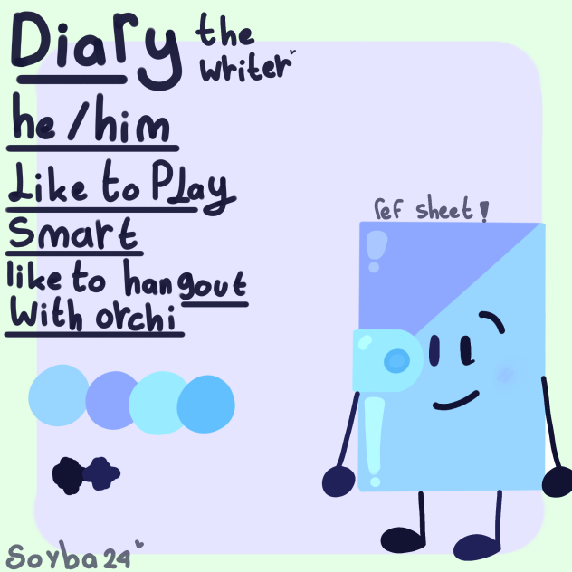 Diary Ref Sheet - ibisPaint