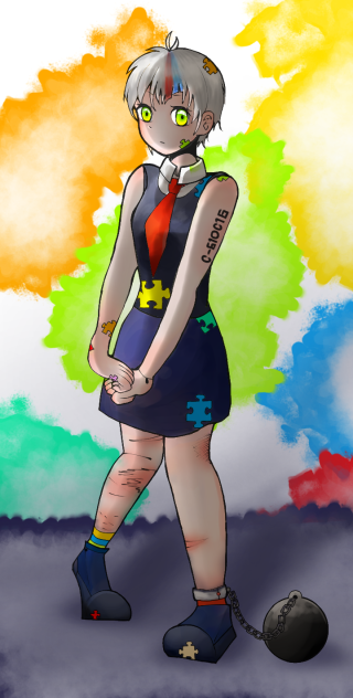 pieces of puzzle- - ibisPaint