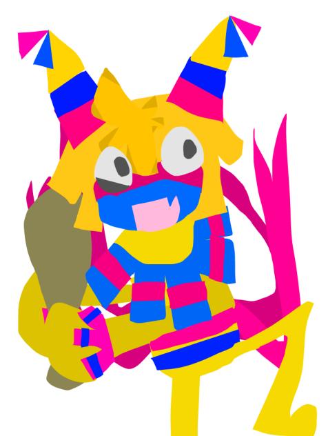 yatta put the bat down - ibisPaint