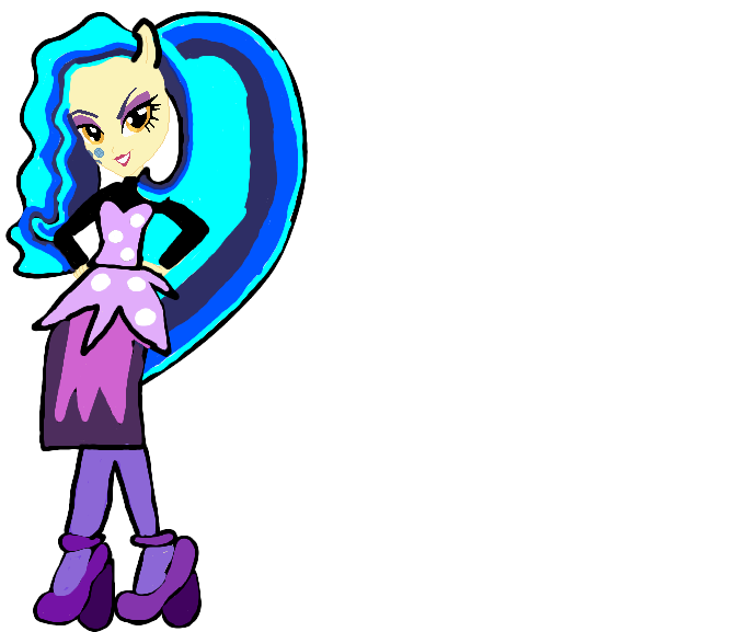 moonlight sparkle tv speedpaint - ibisPaint