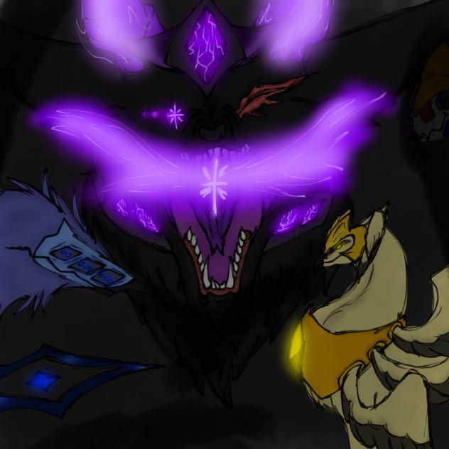 Gorix,Erspirune,Sera Beast form - ibisPaint