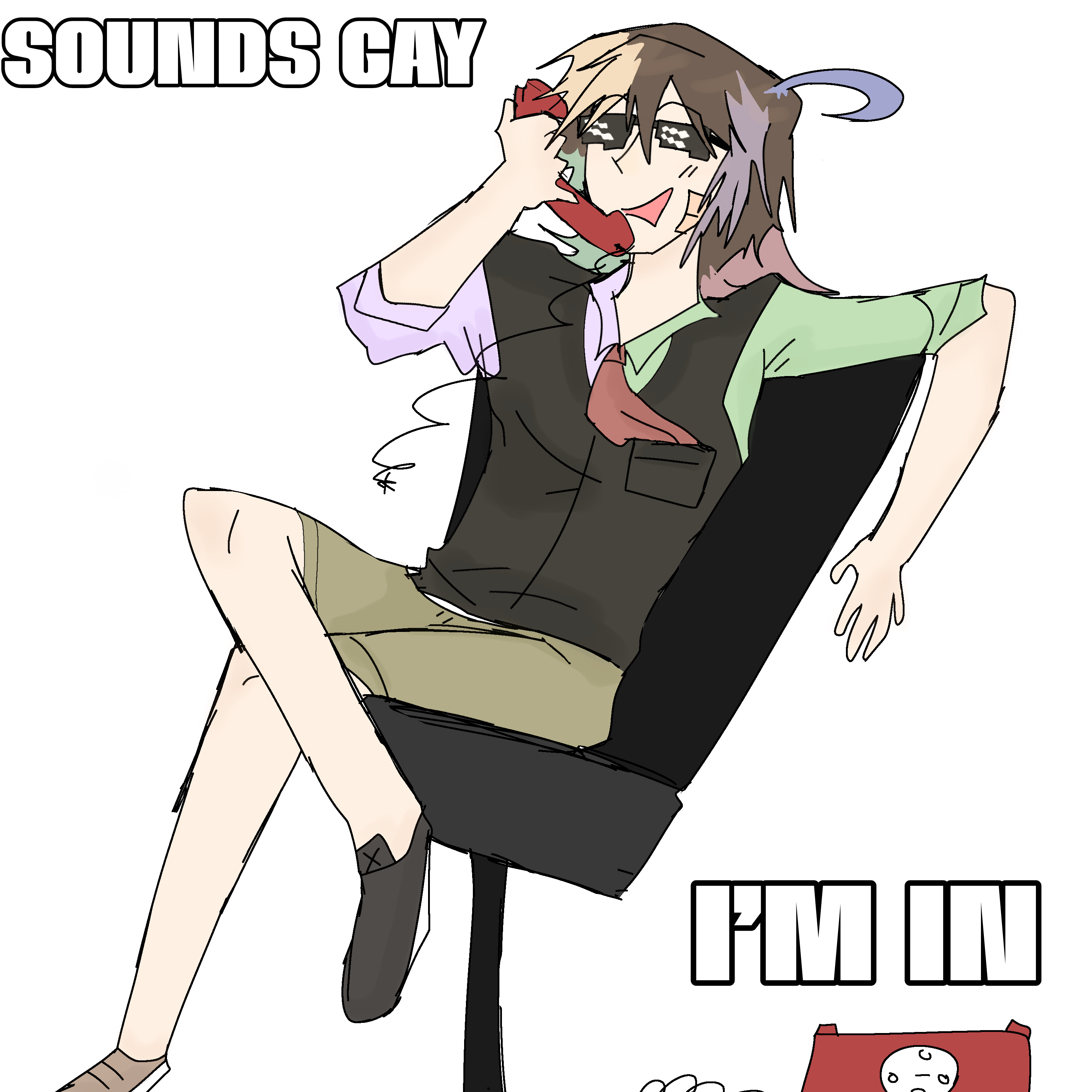 sounds cool - ibisPaint