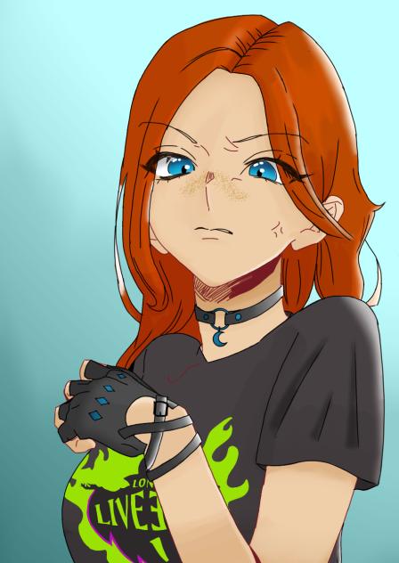 Mallory Armaros Evergreen (OC) - ibisPaint