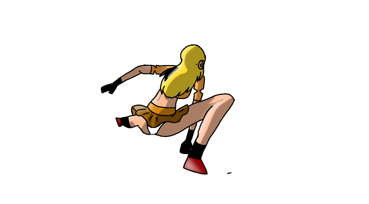 Action pose! - ibisPaint