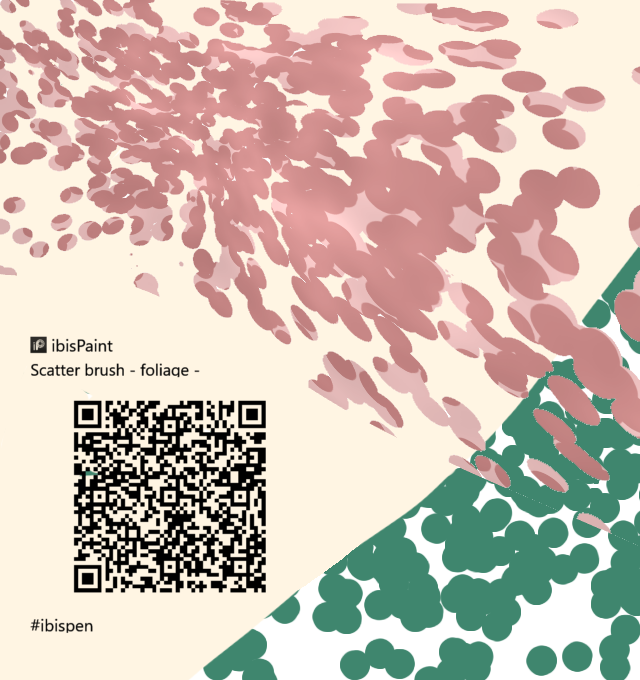 Scatter brush - foliage - - ibisPaint