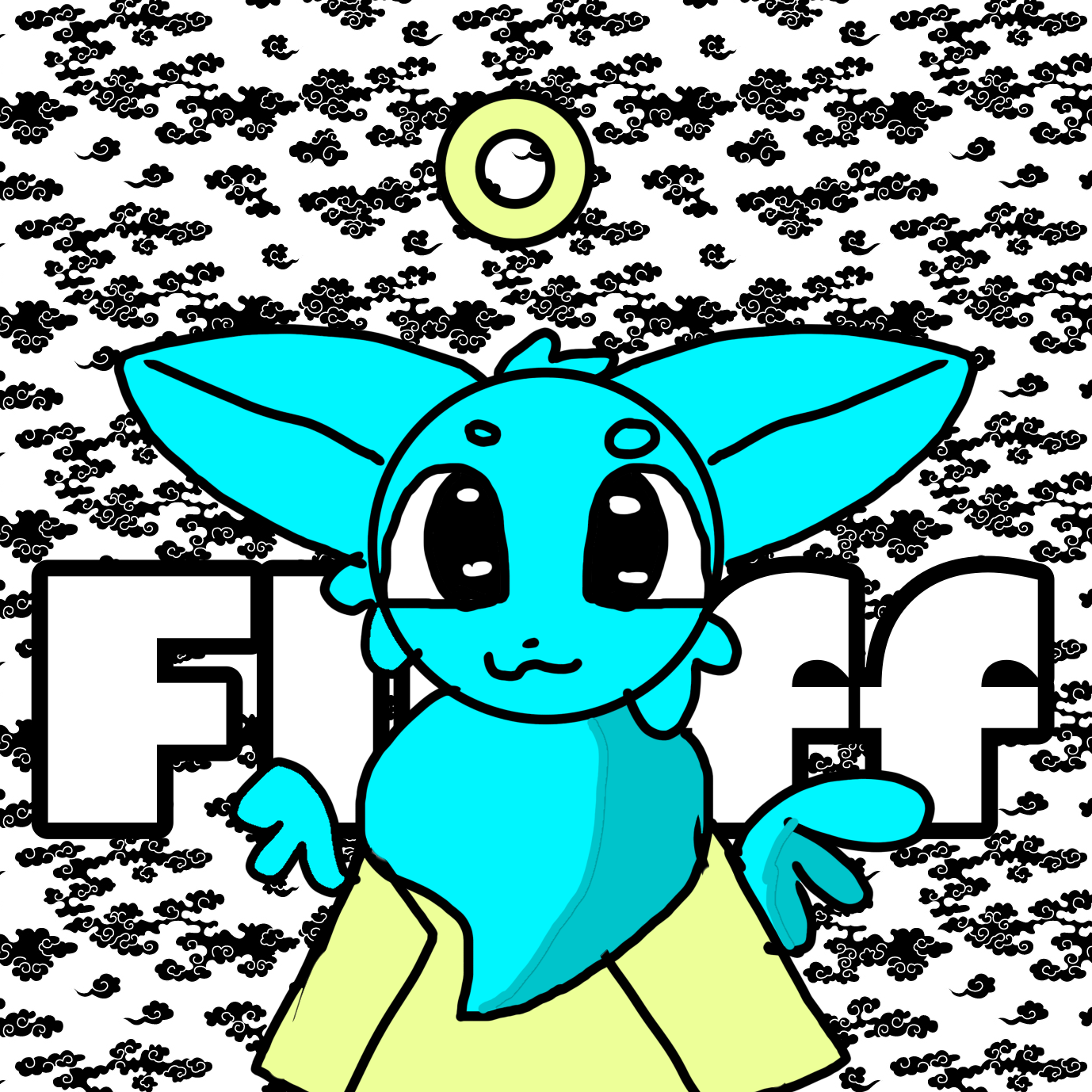 MY new oc fluff - ibisPaint