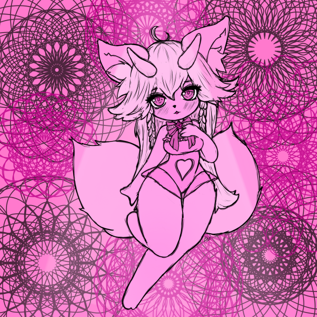 Pink Furry - ibisPaint