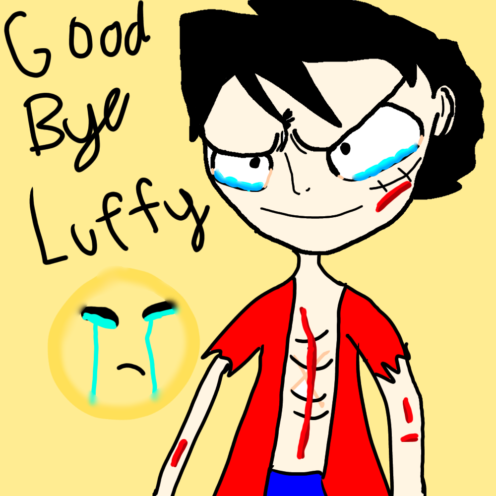 good bye Luffy - ibisPaint