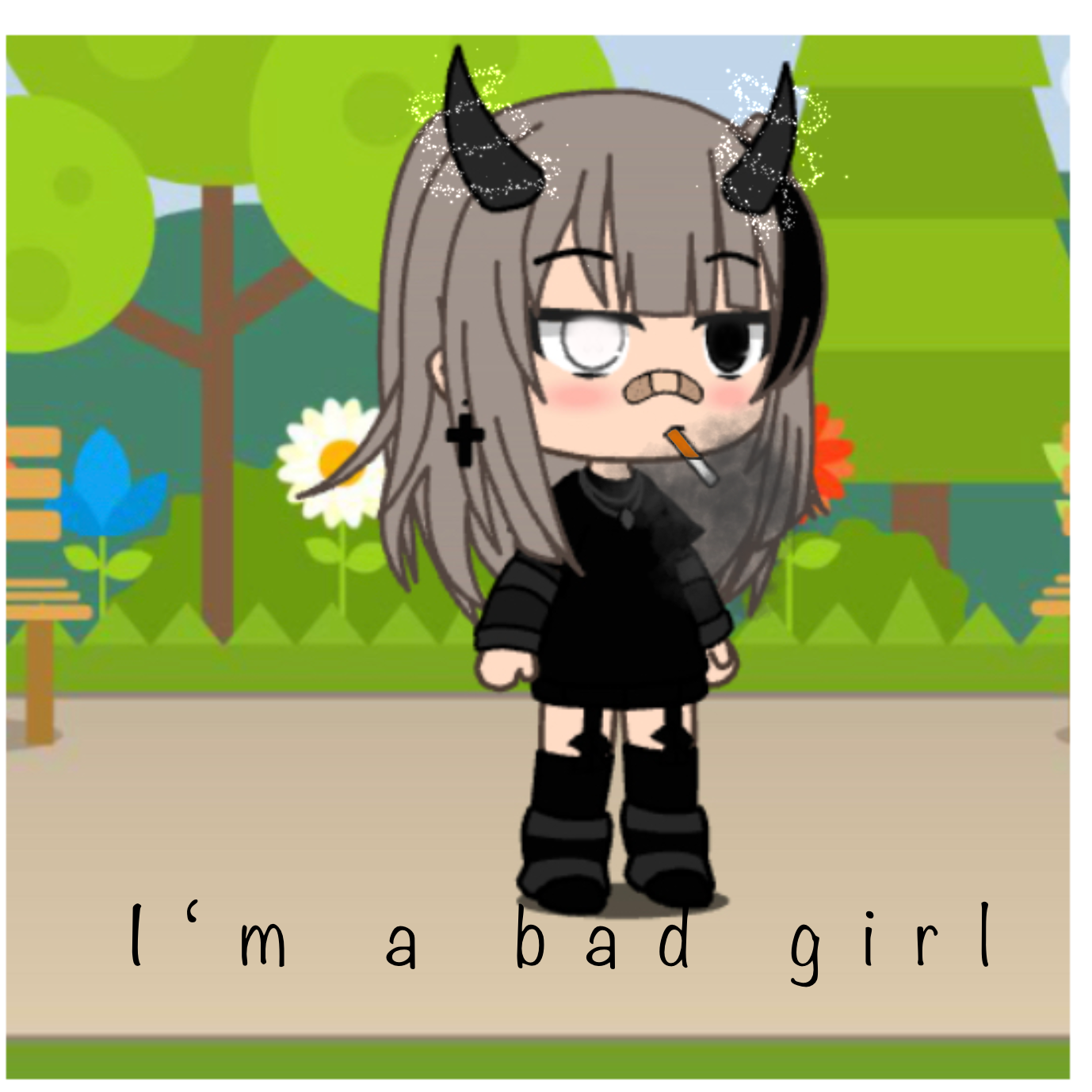 Gacha life bad girl - ibisPaint