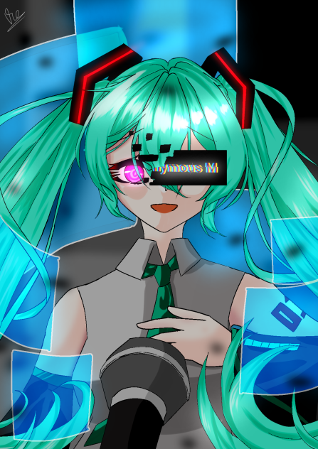 Anonymous M color - ibisPaint