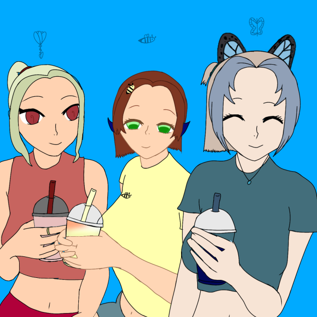 The trio - ibisPaint